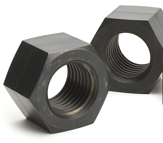 Standard and Custom Heavy Hex Nuts Manufactured to Order