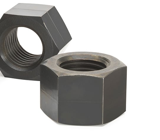 Standard and Custom Heavy Hex Nuts Manufactured to Order