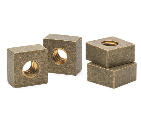 Standard and Custom Square Nutes Manufactured to Order