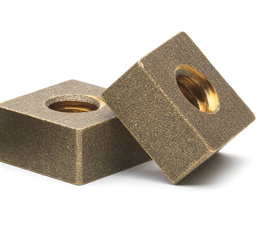 Standard and Custom Square Nutes Manufactured to Order